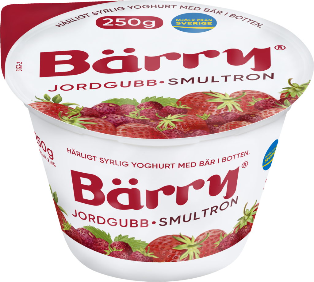 Bärry® Jordgubb & Smultron - Kavli Sverige